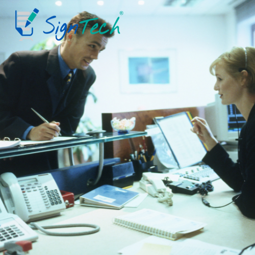 Sign in Electronically with Visitor Management Software - SignTech ...