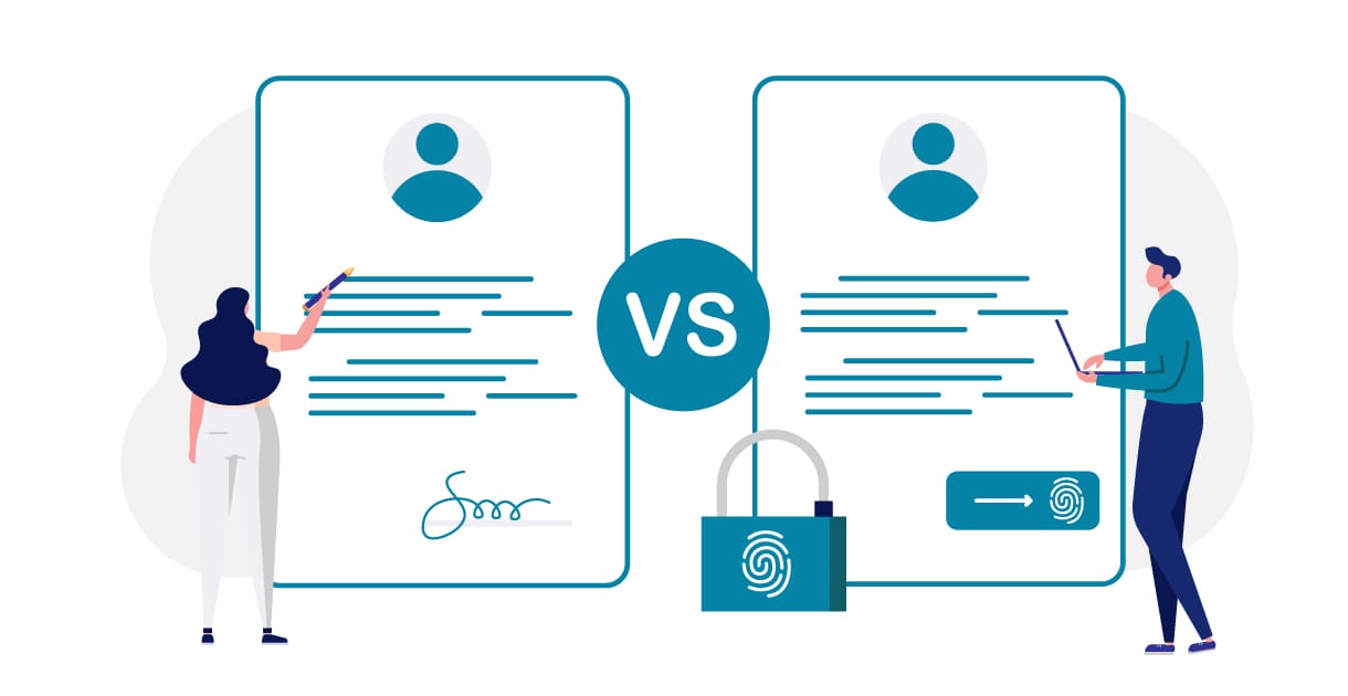 What is a Wet Signature vs. an Electronic Signature? - SignTech Forms ...